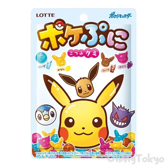 Lotte Pokémon Gummy Candies Asian 80 gr | E-Snacks